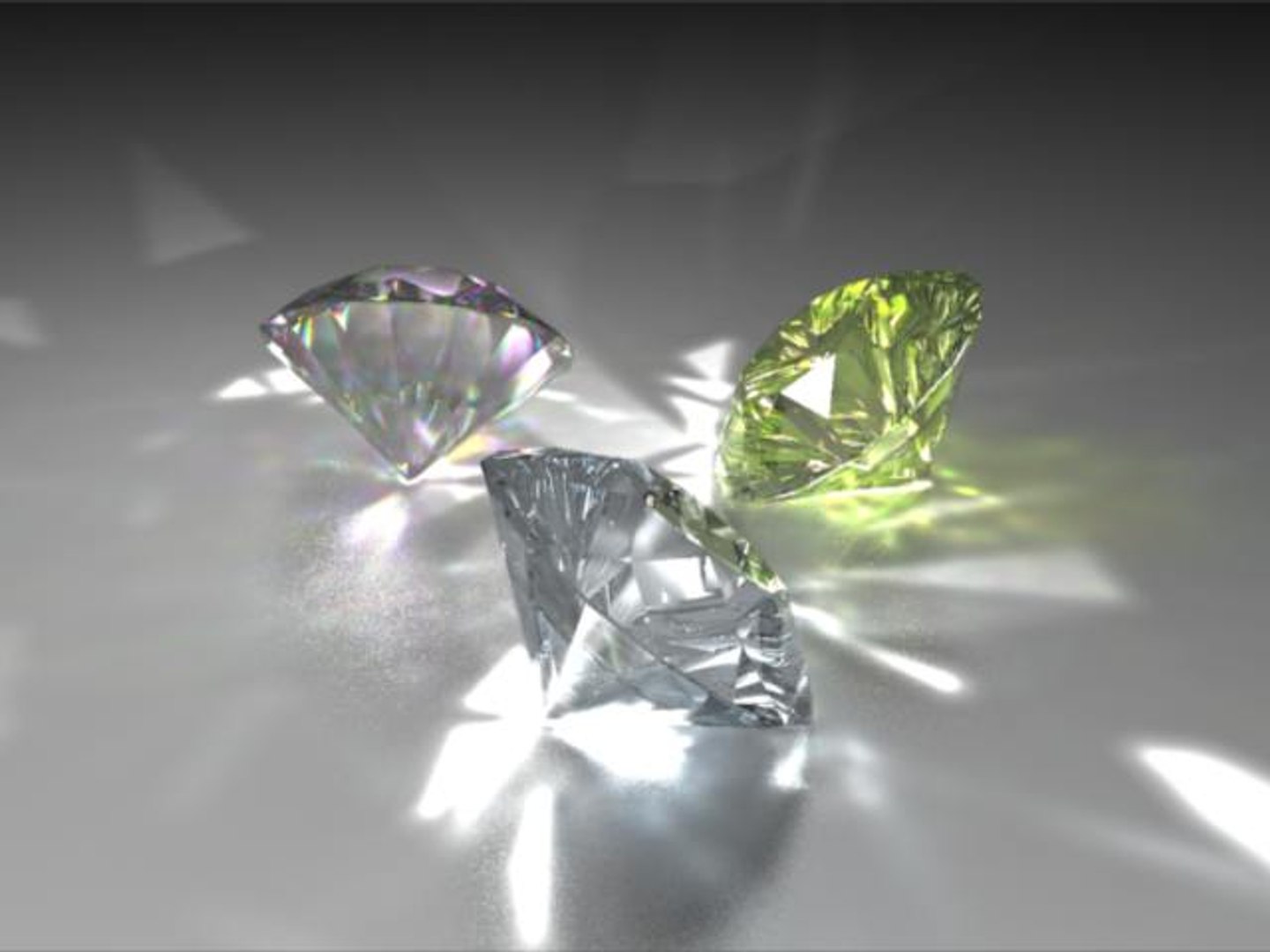 Diamond Jewellery Jewelry 3d Model