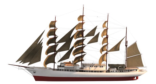 3D clipper sailing ship - TurboSquid 1428571