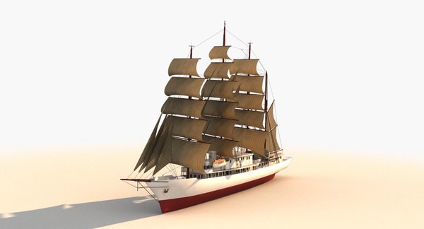 3D clipper sailing ship - TurboSquid 1428571