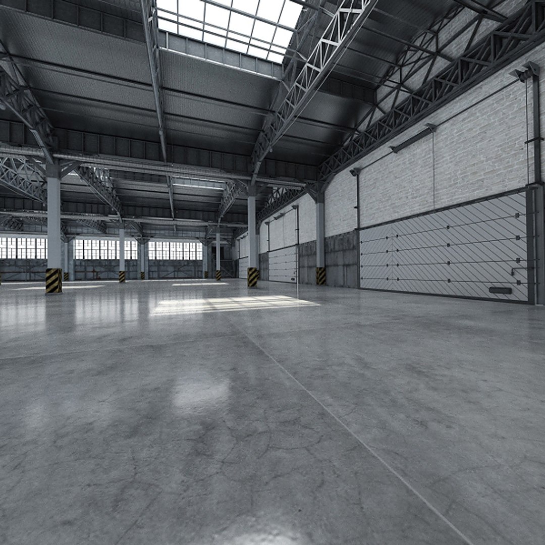 Factory Interior 3D - TurboSquid 1259253