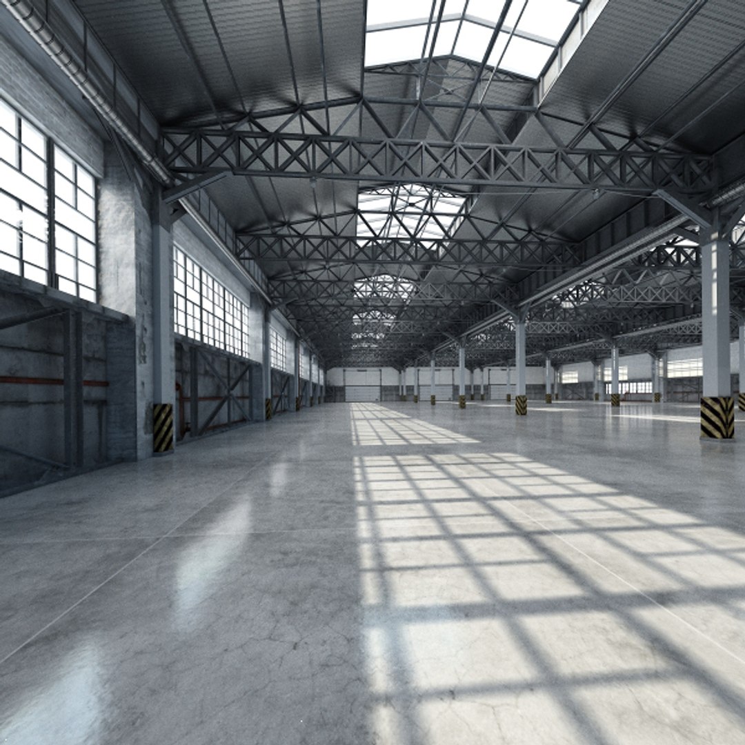 Factory Interior 3D - TurboSquid 1259253