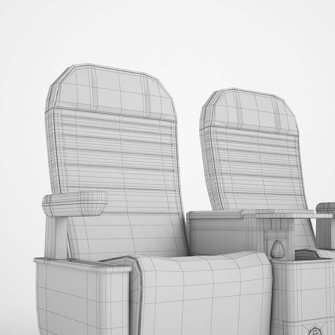 3D Model Class Airplane Chair - TurboSquid 1246227