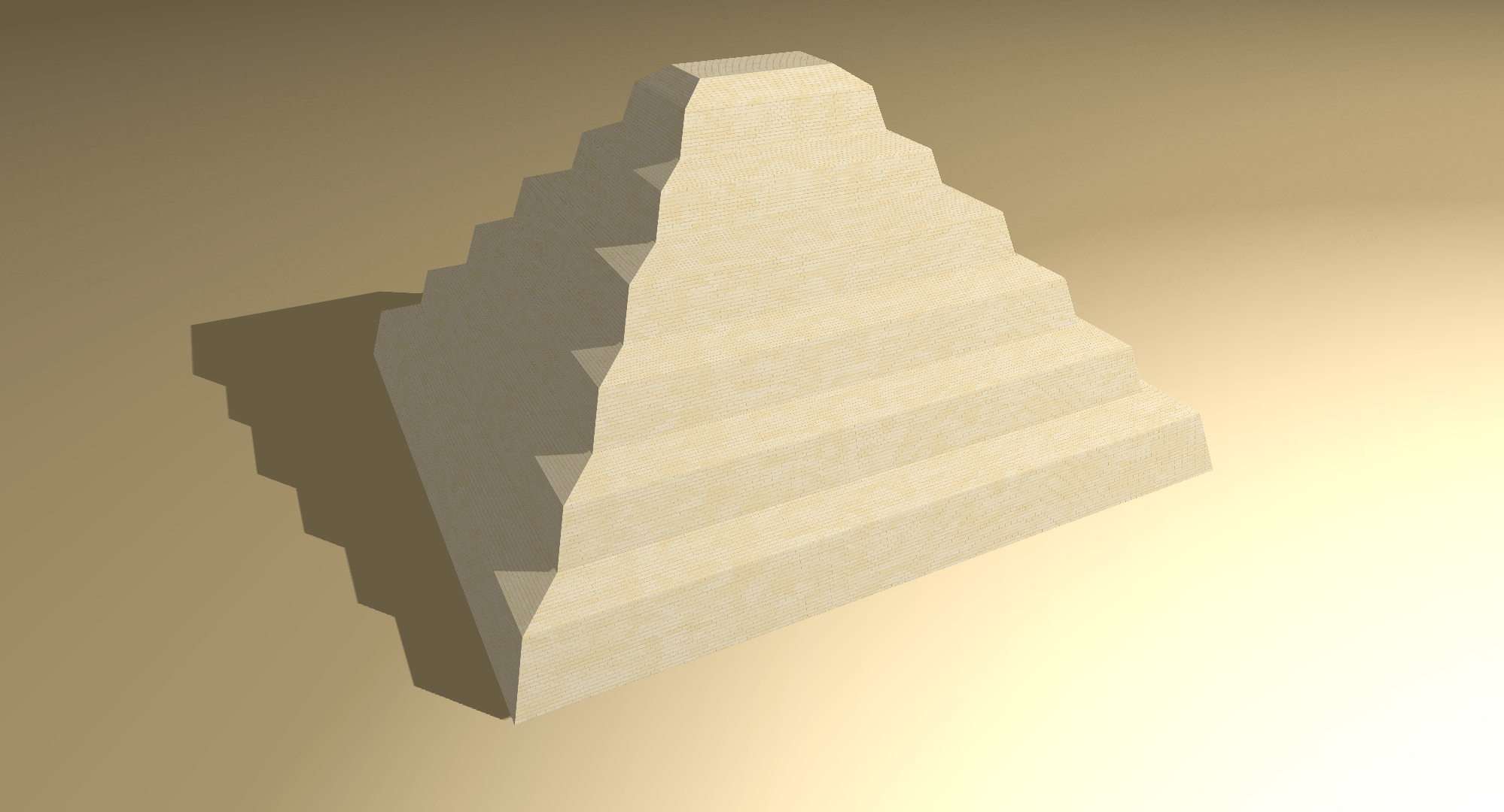 3D Egyptian pyramids set - TurboSquid 1870194