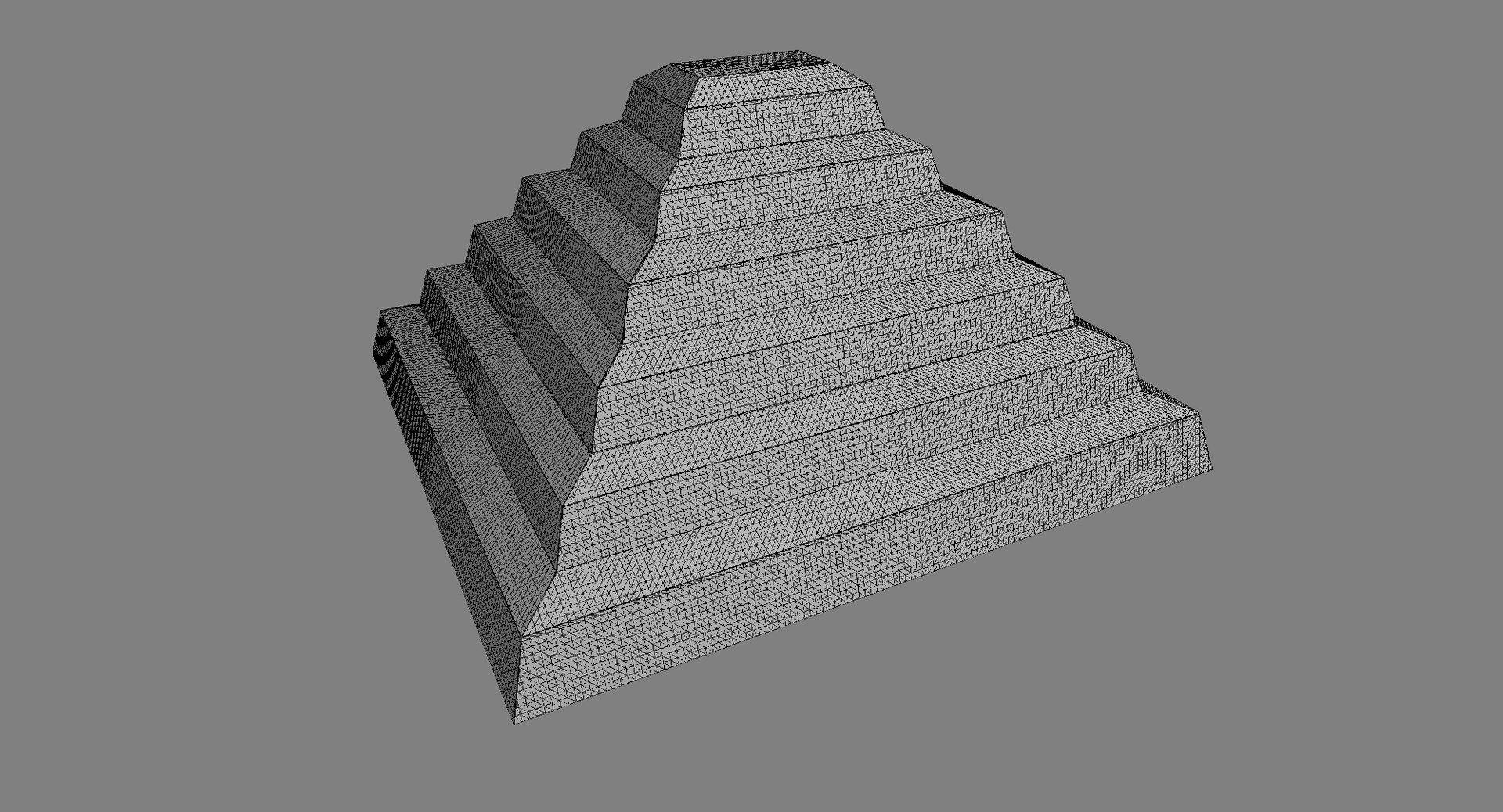 3D Egyptian pyramids set - TurboSquid 1870194