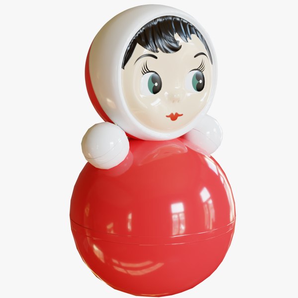 Roly-poly toy model - TurboSquid 1775113