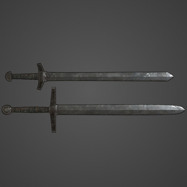 3D set basic medieval swords - TurboSquid 1484464