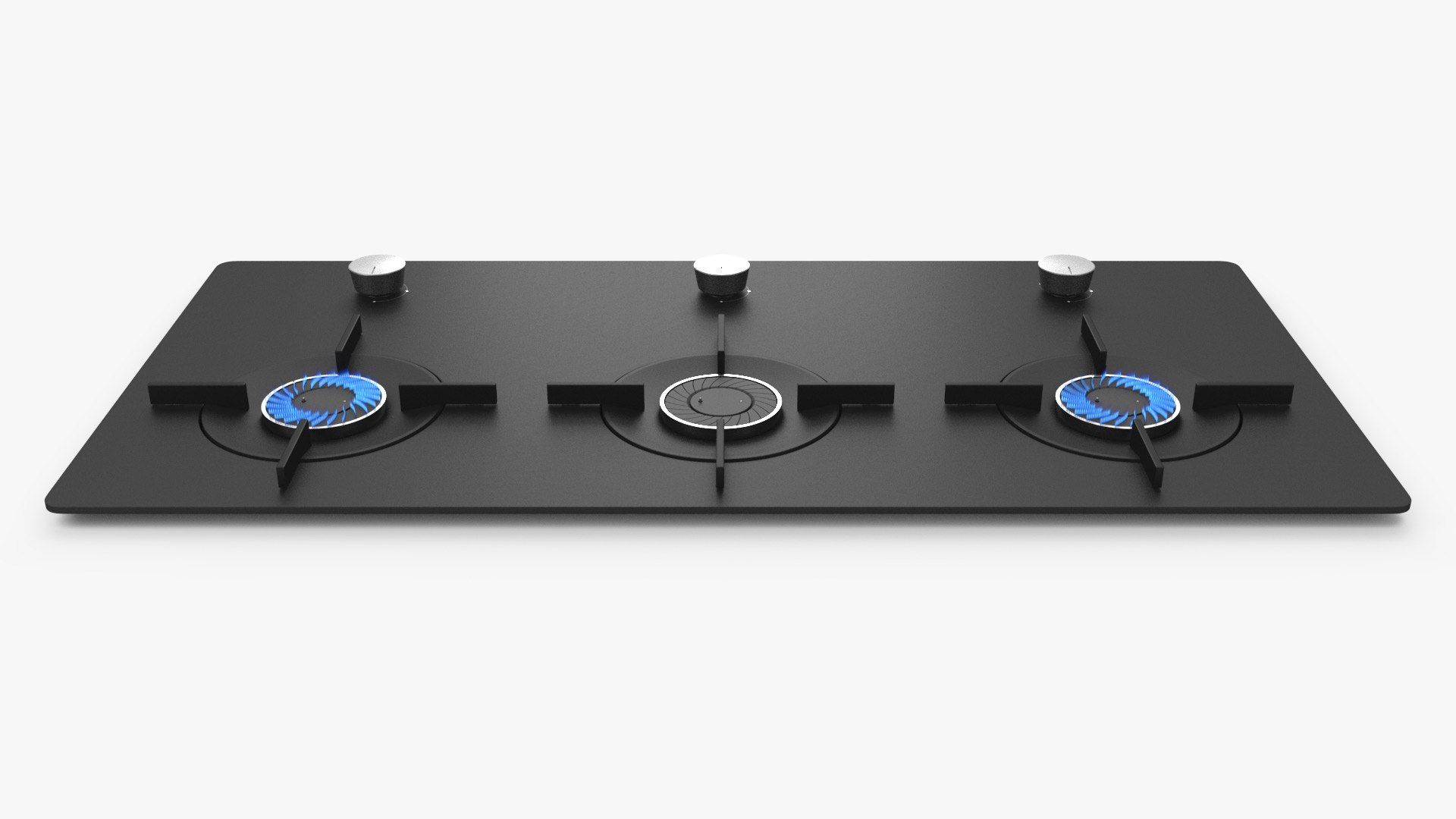 Modern 3D Model Cooktop - Built In Cooker Model - TurboSquid 1876910