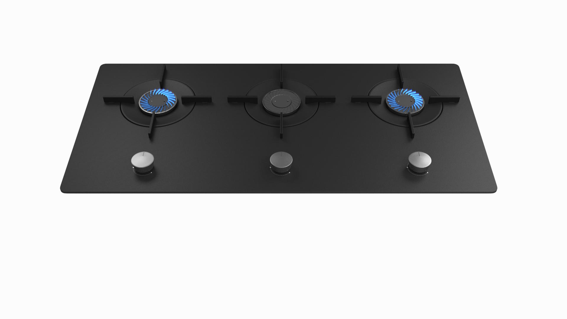 Modern 3D Model Cooktop - Built In Cooker Model - TurboSquid 1876910