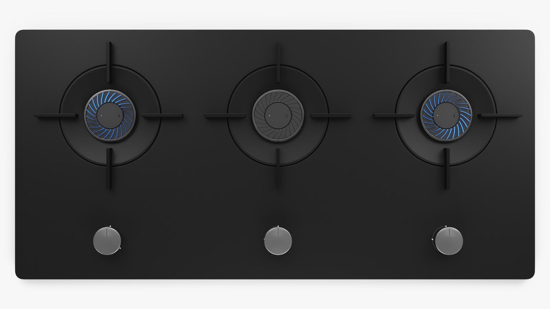 Modern 3D Model Cooktop - Built In Cooker Model - TurboSquid 1876910