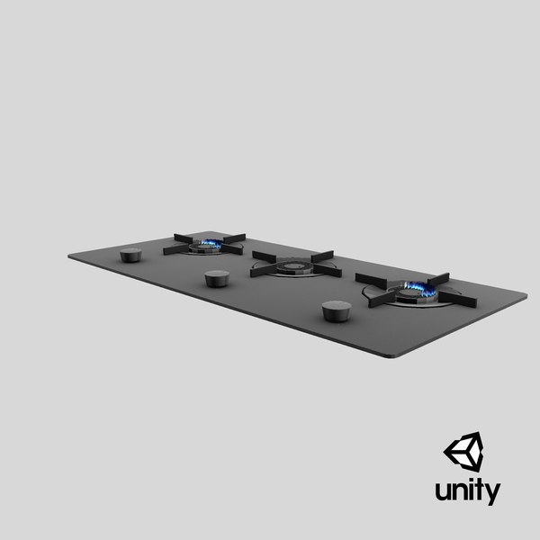 Modern 3D model Cooktop - Built in Cooker model - TurboSquid 1876910