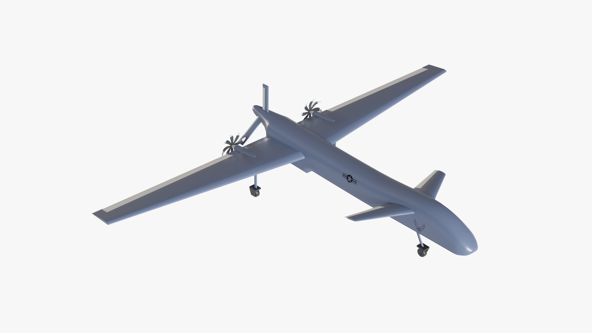Unmanned Aerial Vehicle 3D Model - TurboSquid 1783599