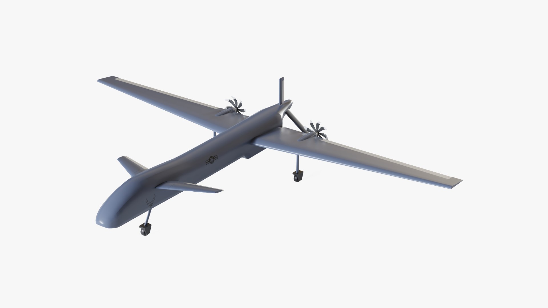 Unmanned Aerial Vehicle 3D Model - TurboSquid 1783599