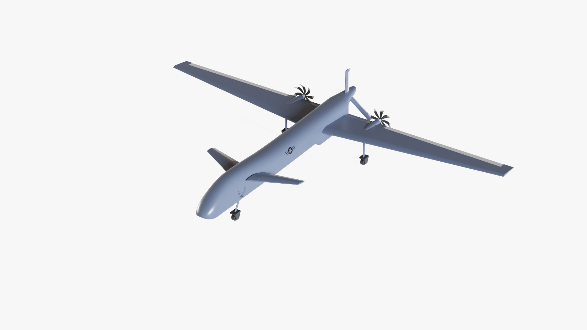 Unmanned Aerial Vehicle 3D Model - TurboSquid 1783599