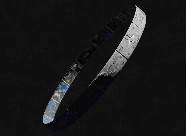 3D rotating space habitat ring v2 model - TurboSquid 1739934