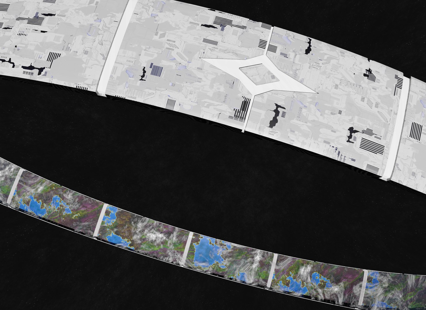 3D Rotating Space Habitat Ring V2 Model - TurboSquid 1739934