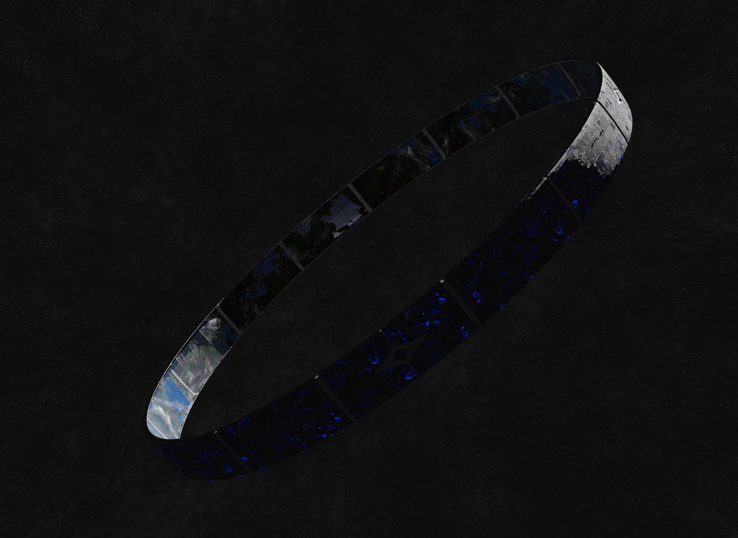 3D Rotating Space Habitat Ring V2 Model - TurboSquid 1739934