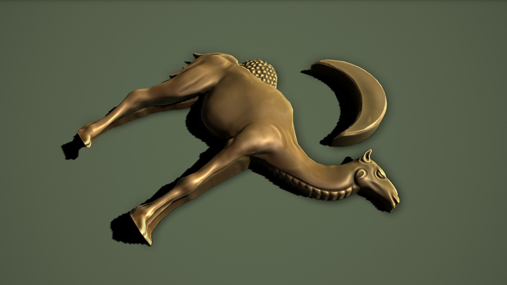 Camel Ue4 Unity 3D Model - TurboSquid 1582776