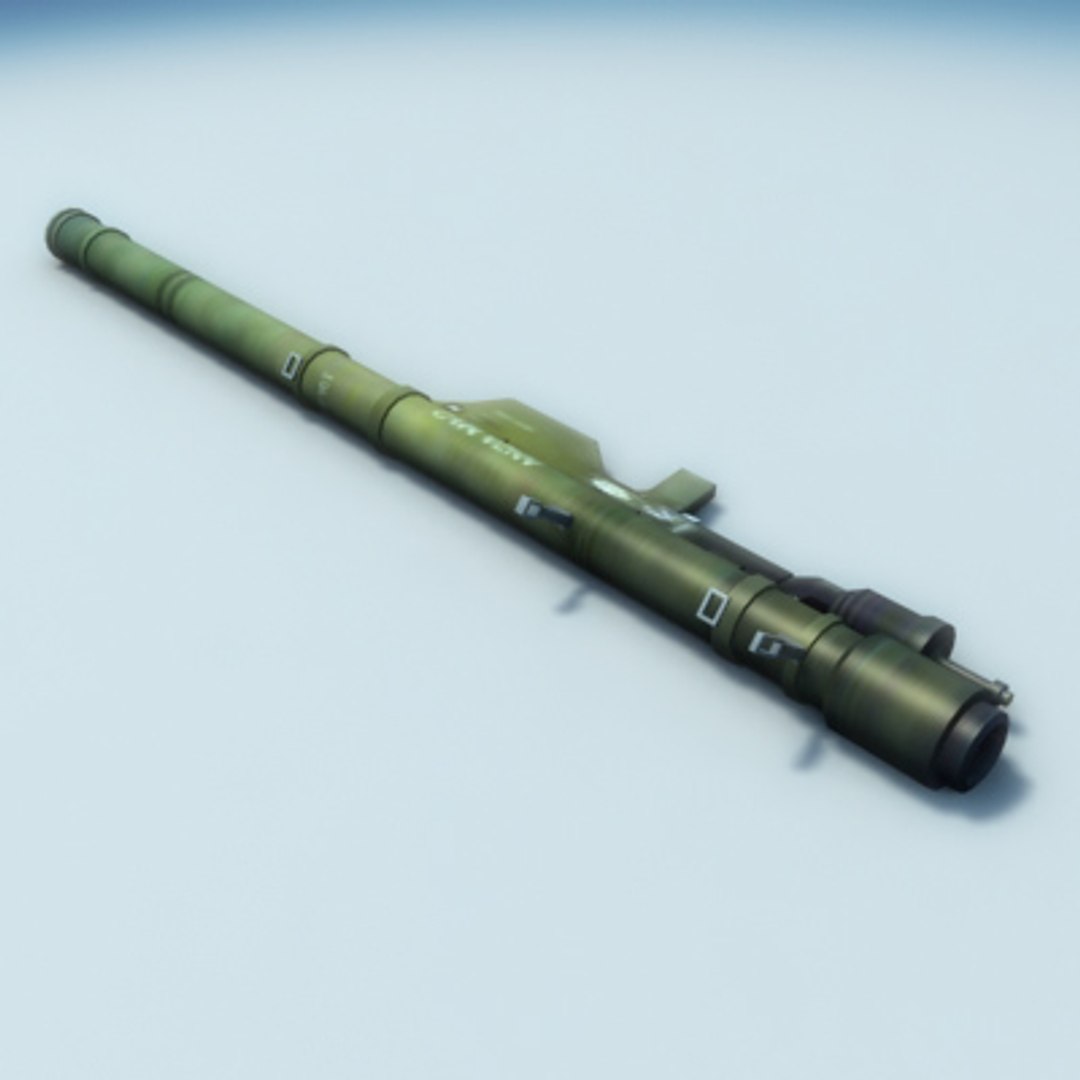 Sa-7 Grail Air Missile 3d Model