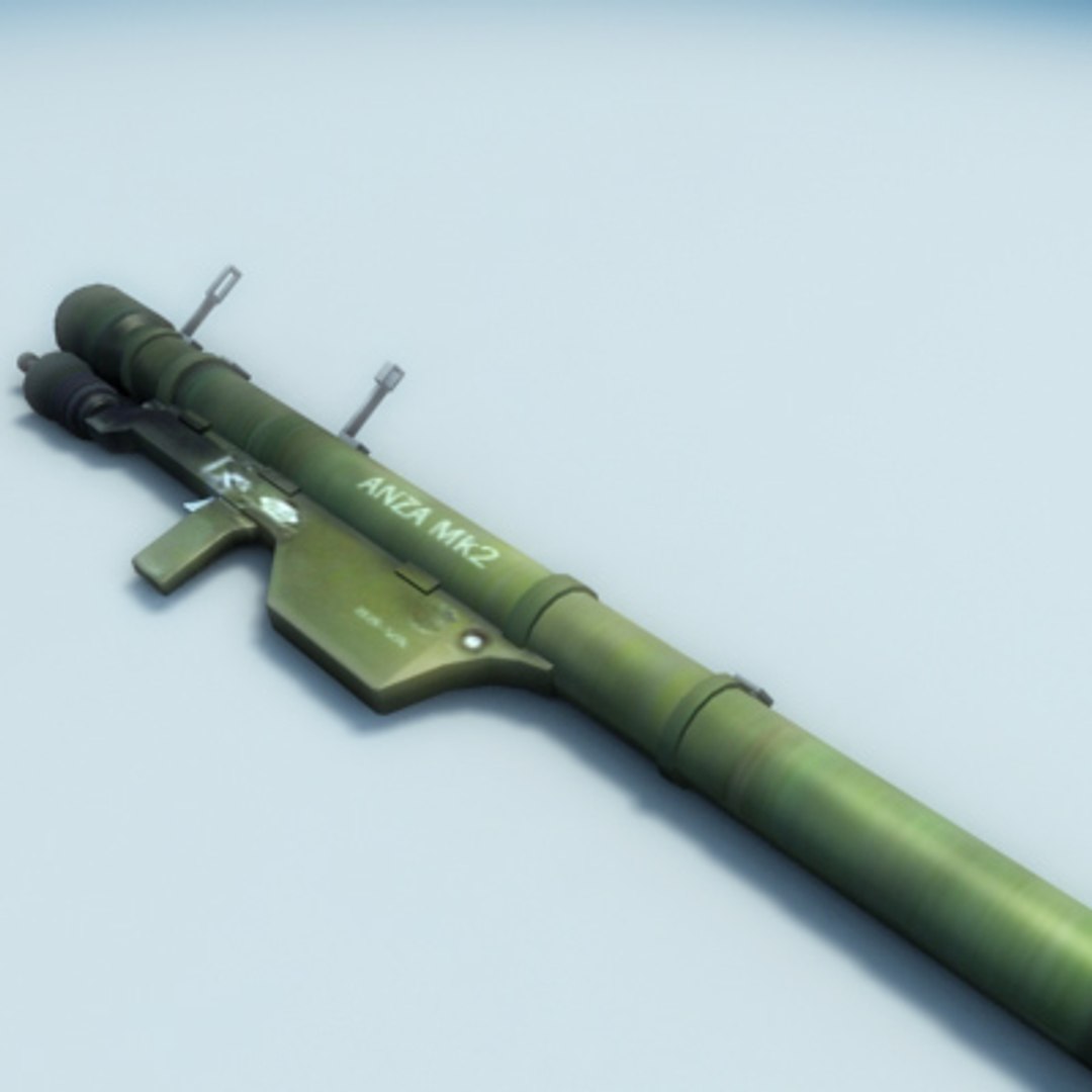 Sa-7 Grail Air Missile 3d Model