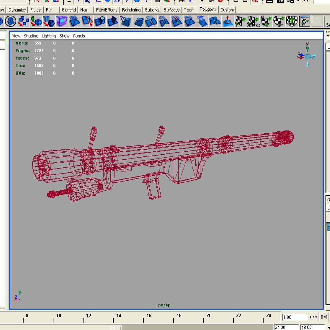 Sa-7 Grail Air Missile 3d Model