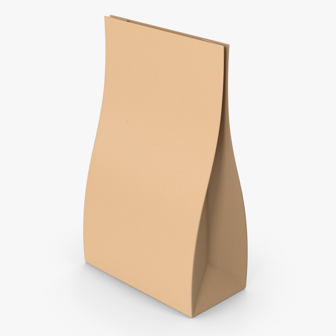 modelo 3d Paper Bag 10 - TurboSquid 2036464