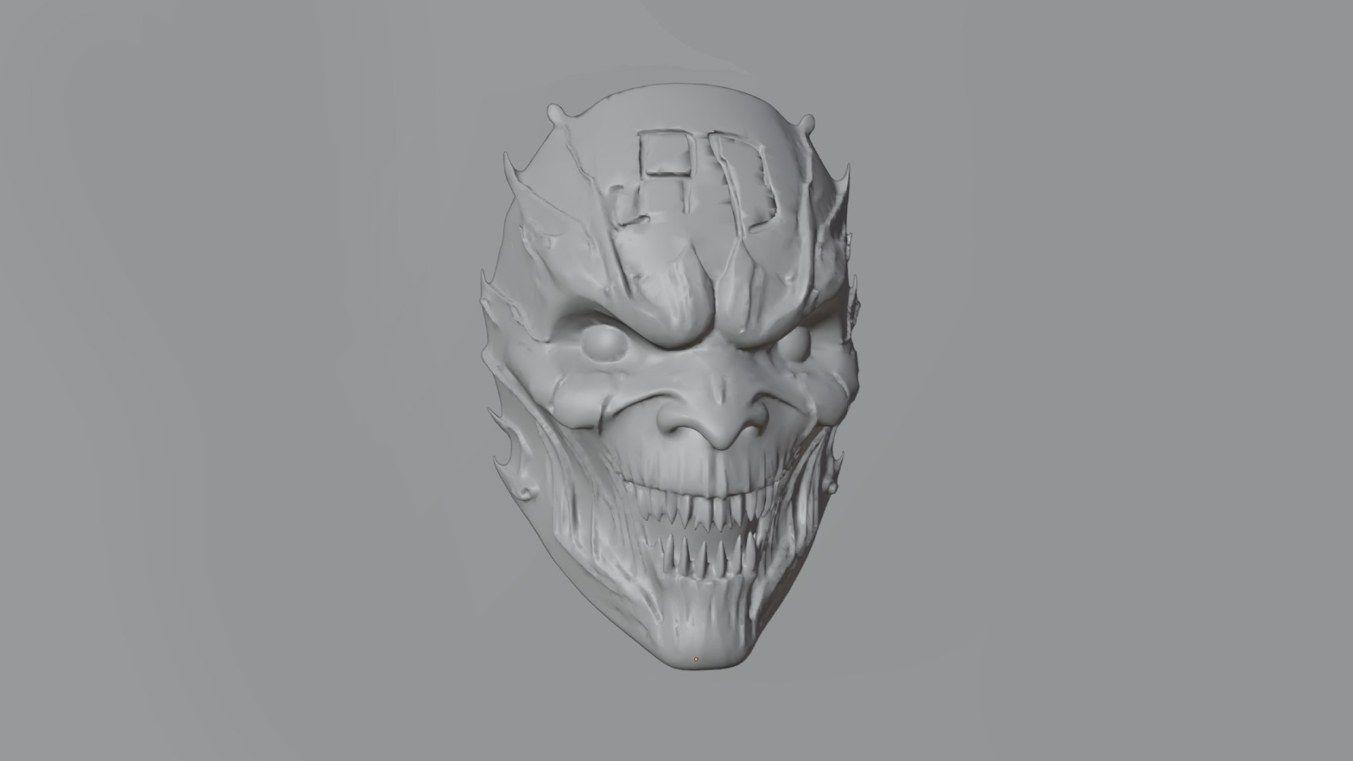 Demon Demonic Mask 3D - TurboSquid 2357926