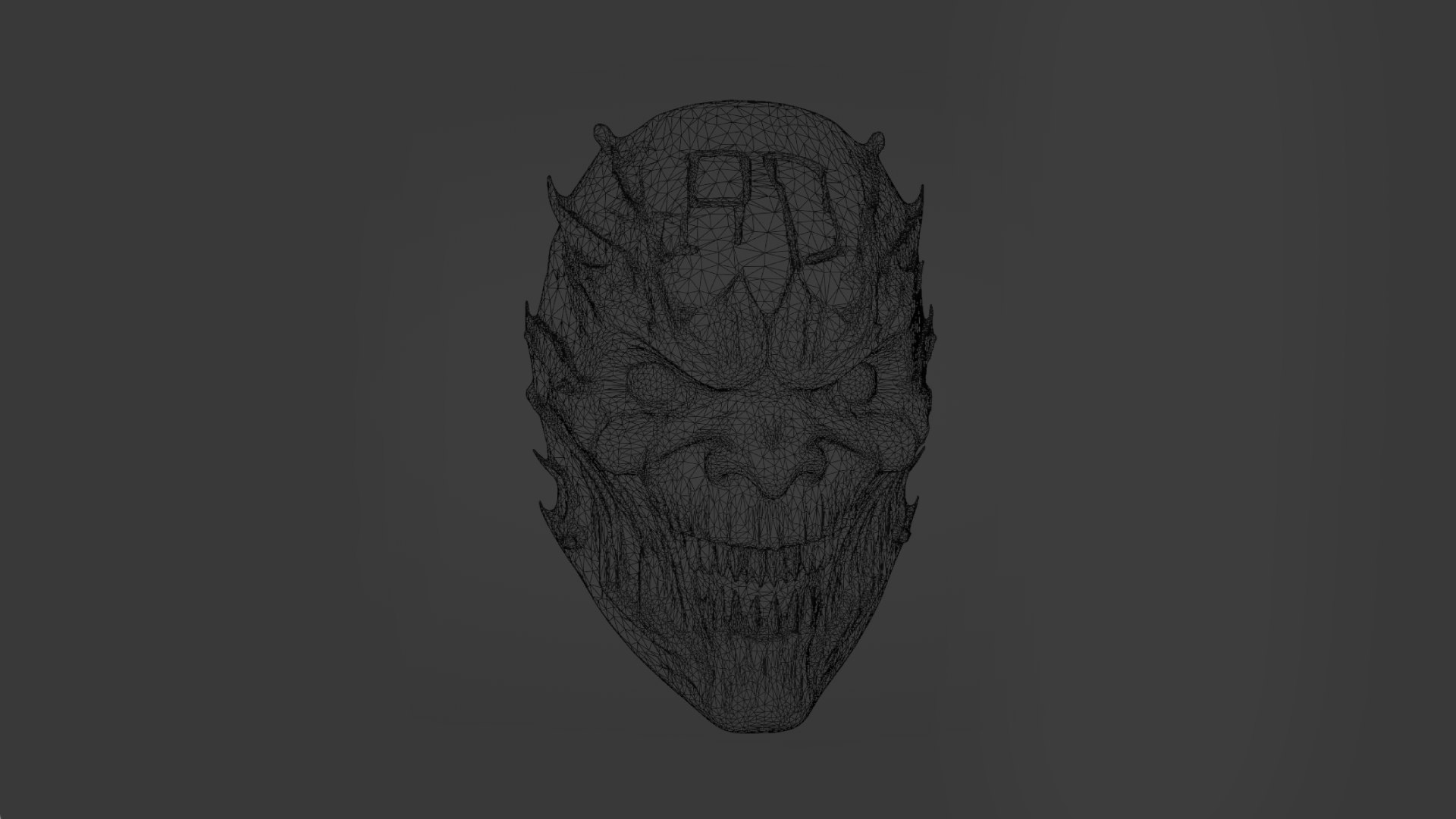 Demon Demonic Mask 3D - TurboSquid 2357926