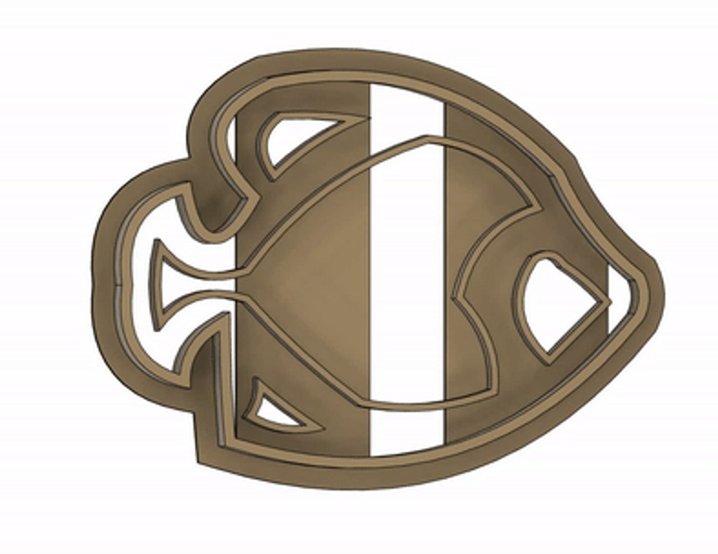 FISH COOKIE CUTTER 3D Model - TurboSquid 2224292