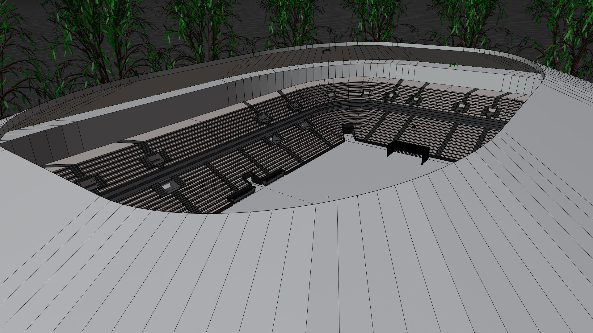 Football Stadium Model - TurboSquid 2034371