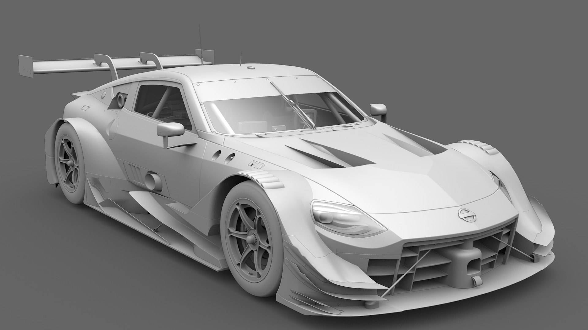 3D Nissan Z400 GT500 Super GT 2022 2023 Nismo Exterior Interior model ...