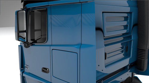 Mercedes benz actros blue 3D model - TurboSquid 1561097