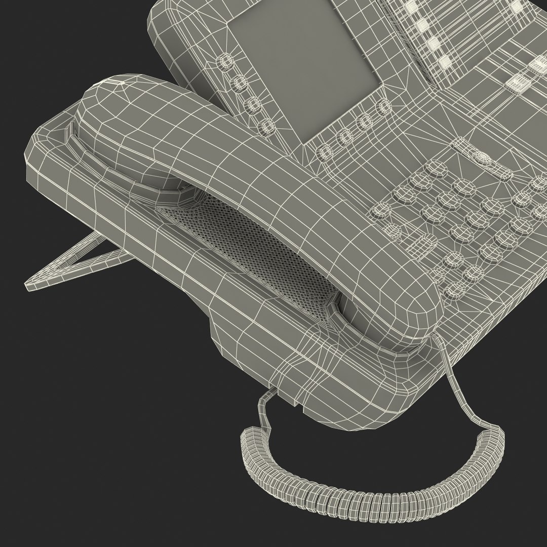 cisco unified ip phone 3d model