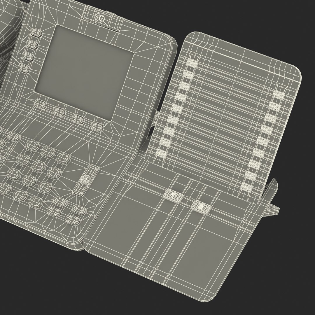 cisco unified ip phone 3d model