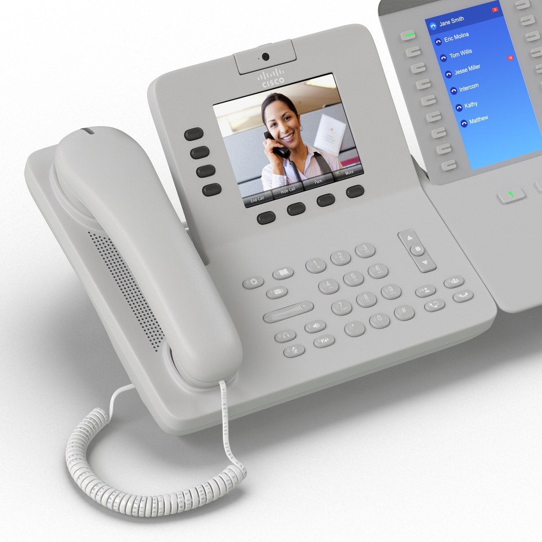 cisco unified ip phone 3d model