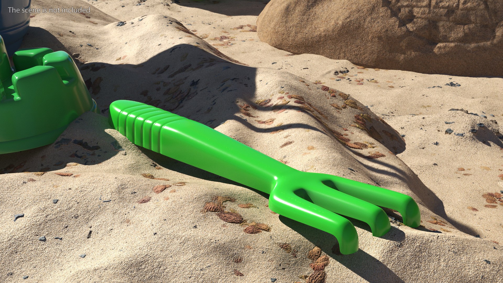 Plastic Rake Toy 3D Model - TurboSquid 2118735