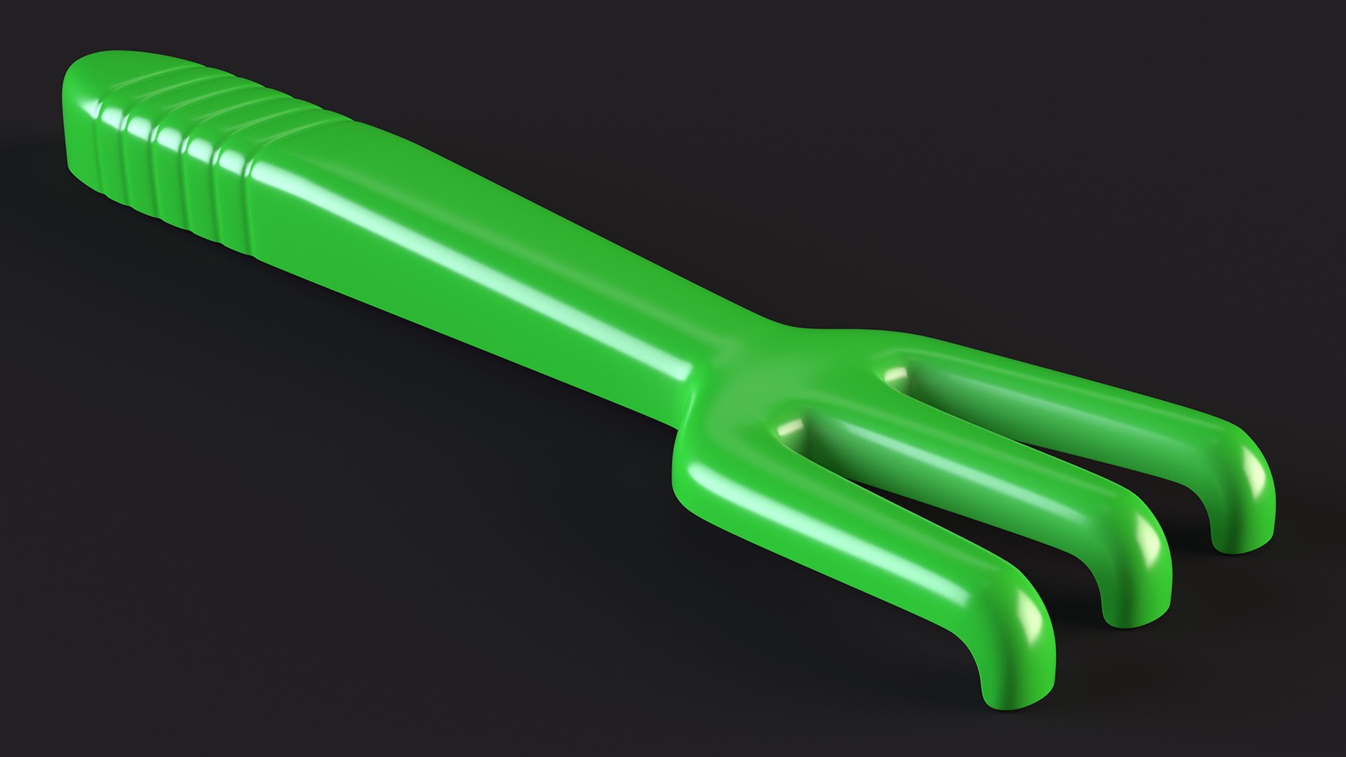 Plastic Rake Toy 3D Model - TurboSquid 2118735