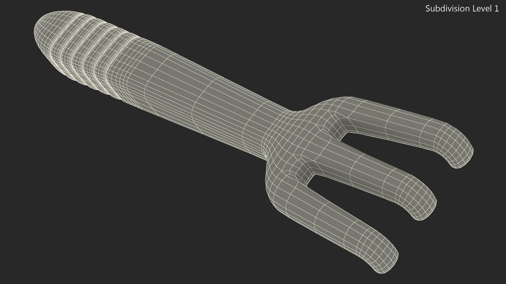 Plastic Rake Toy 3D Model - TurboSquid 2118735