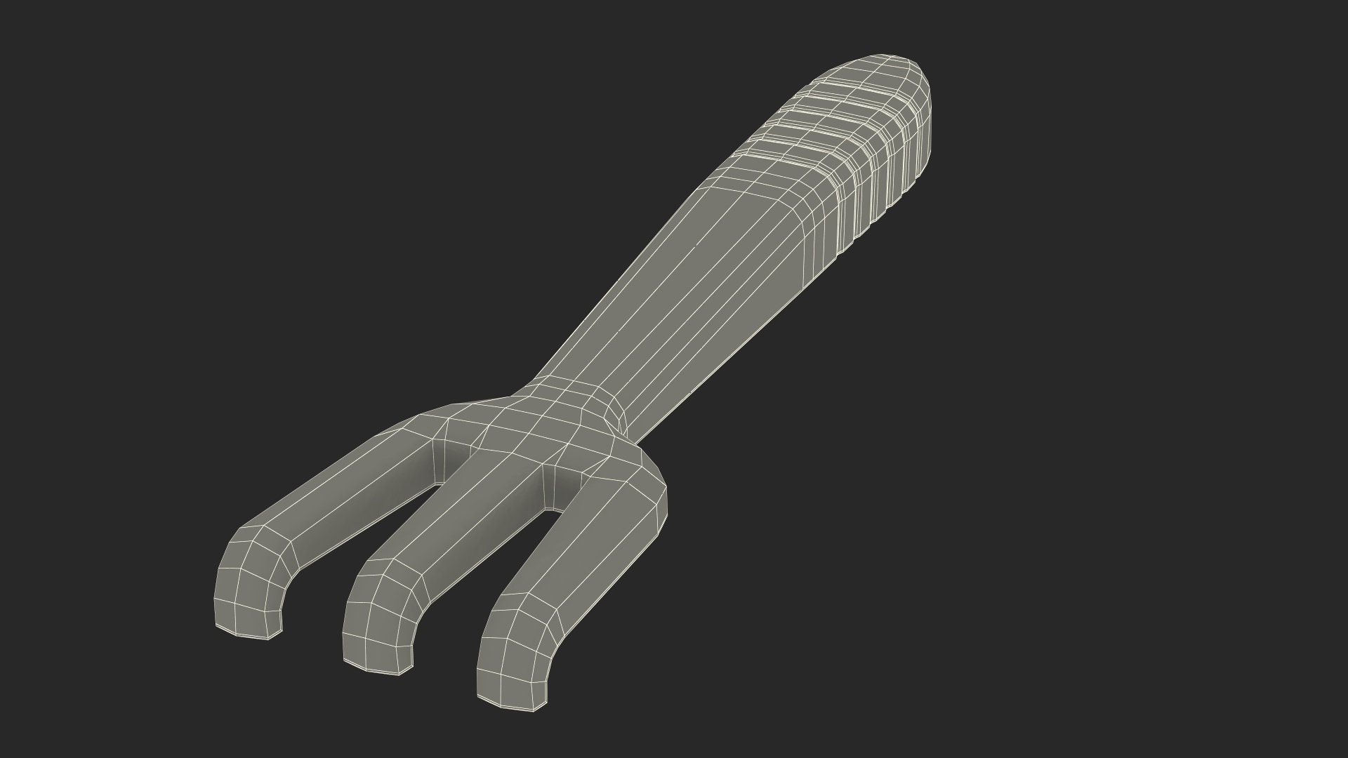 Plastic Rake Toy 3D Model - TurboSquid 2118735