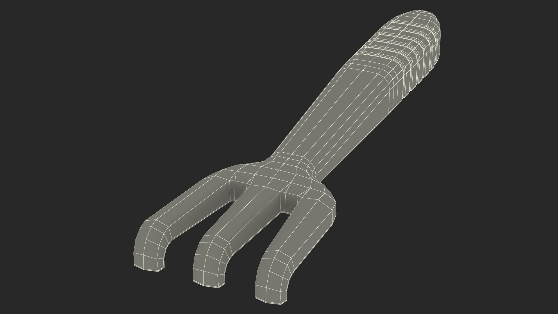 Plastic Rake Toy 3D Model - TurboSquid 2118735