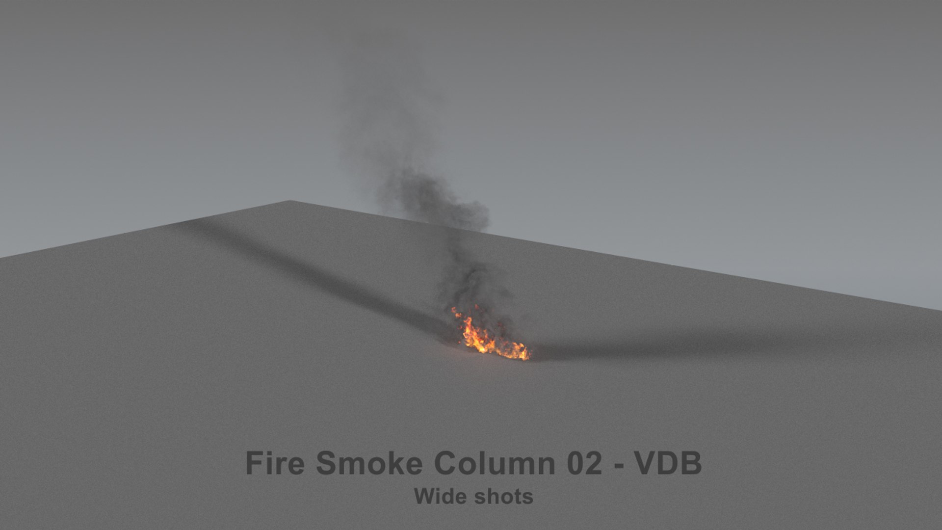 Smoke Column Pack Model - TurboSquid 1647059