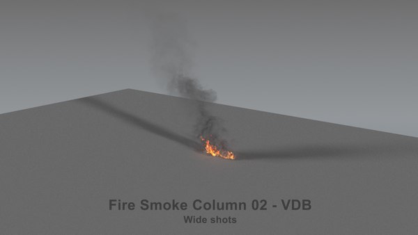 Smoke column pack model - TurboSquid 1647059