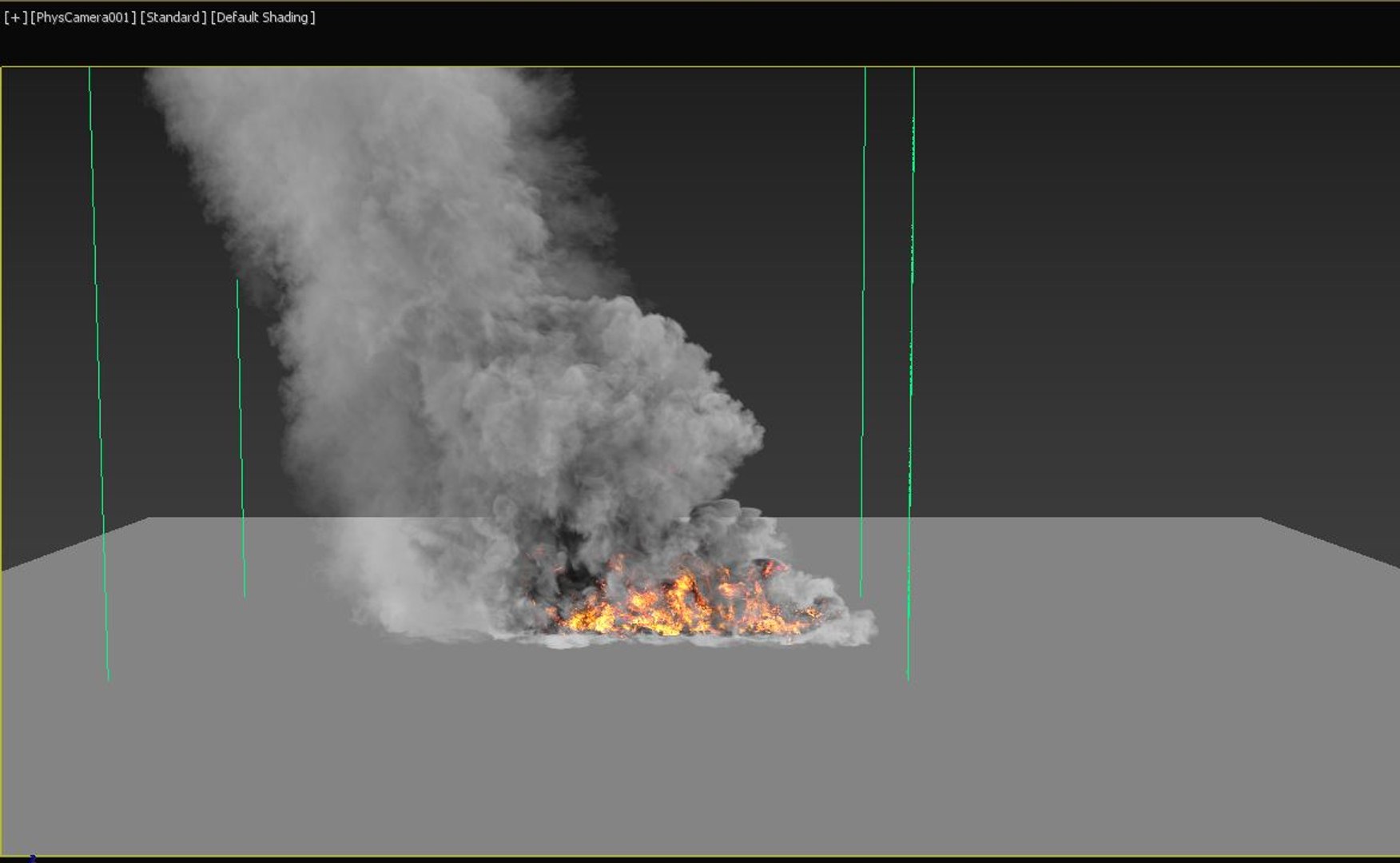 Smoke Column Pack Model - TurboSquid 1647059