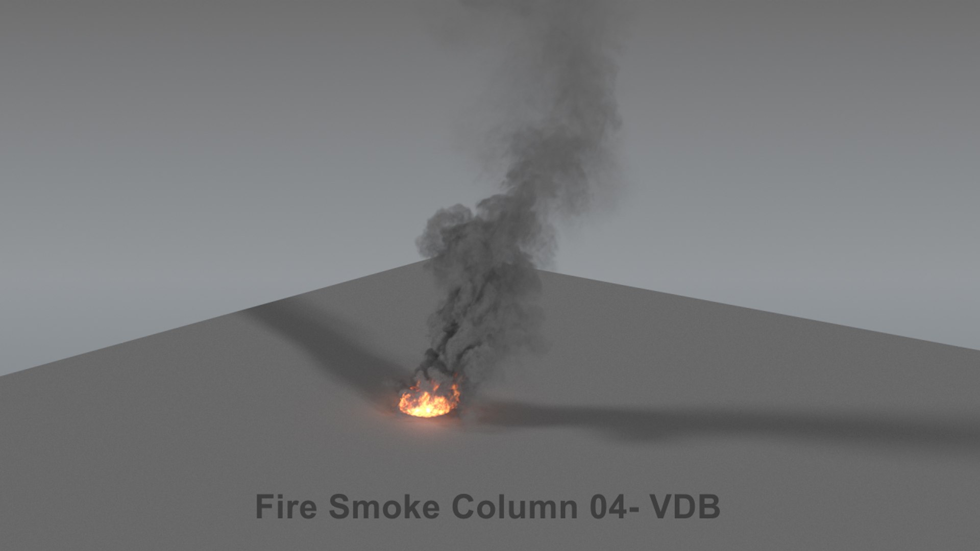 Smoke Column Pack Model - TurboSquid 1647059