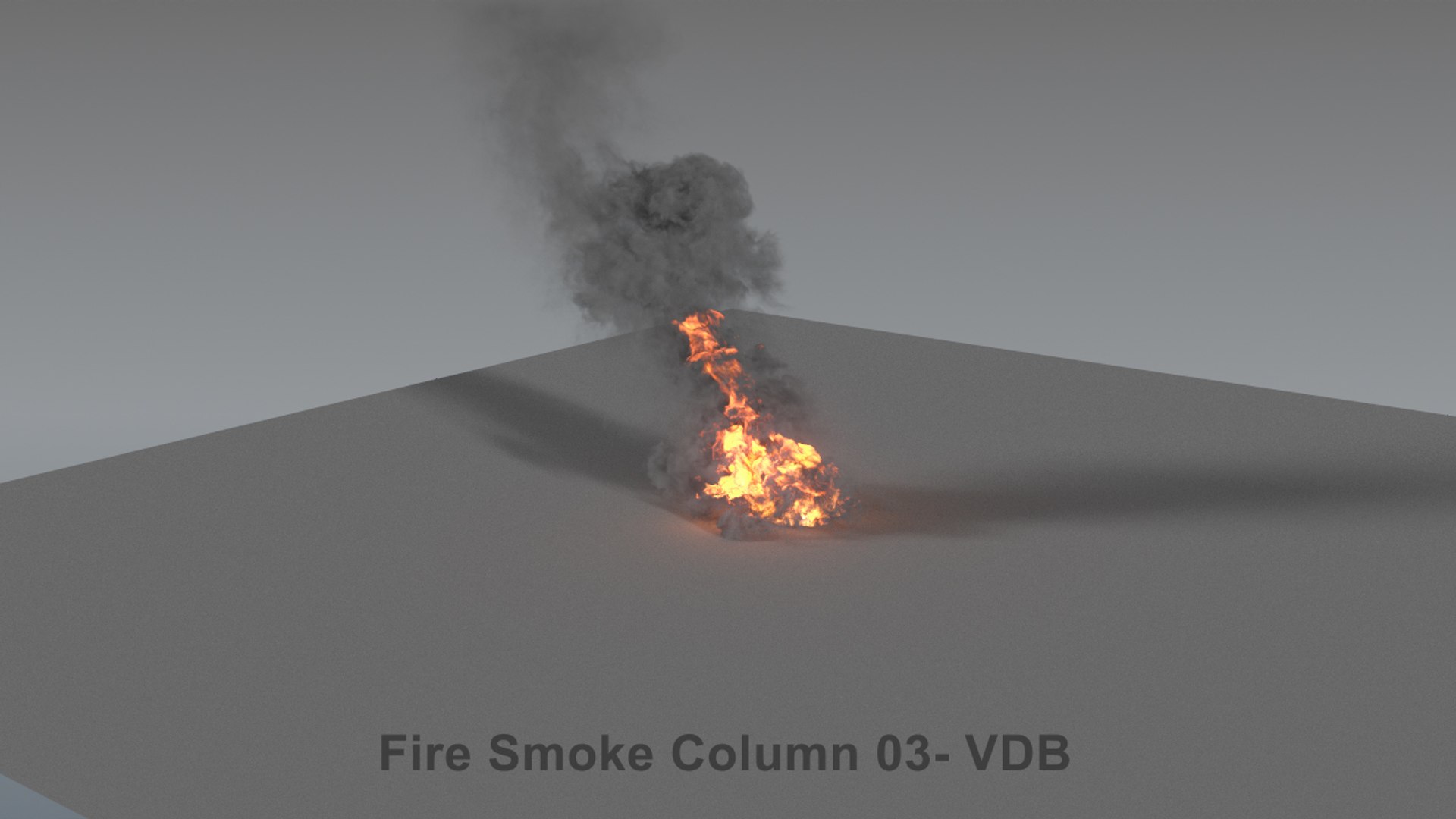 Smoke Column Pack Model - TurboSquid 1647059