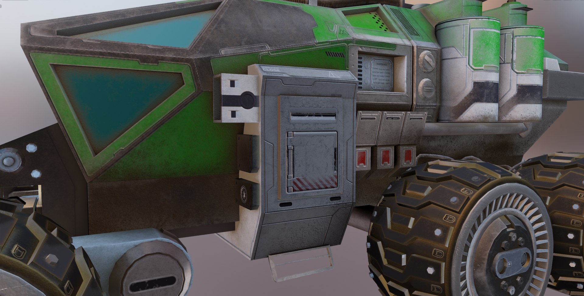 3D space mars car vehicle model - TurboSquid 1637226