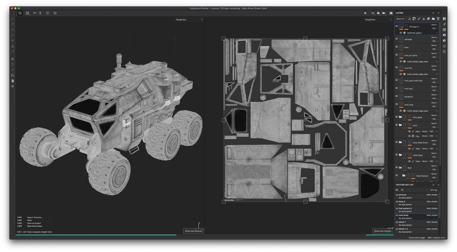 3D space mars car vehicle model - TurboSquid 1637226