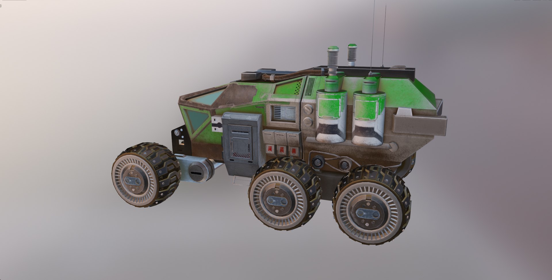 3D space mars car vehicle model - TurboSquid 1637226