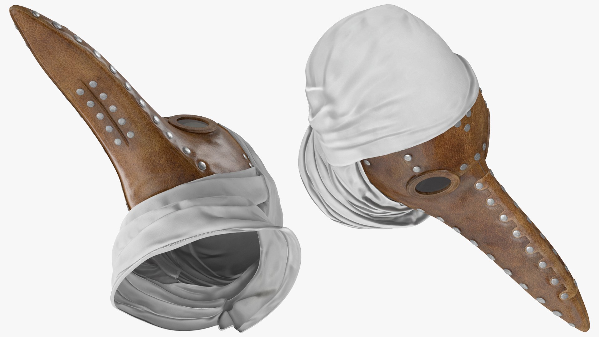 Plague Doctor Mask 3D Model - TurboSquid 2396065