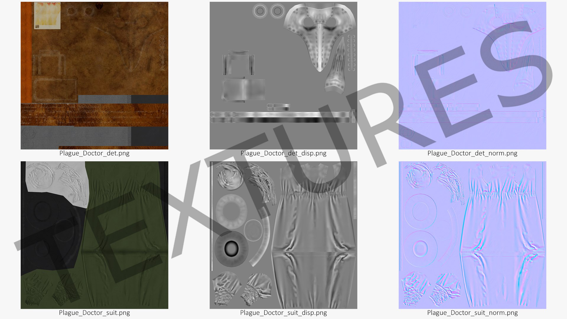 Plague Doctor Mask 3D Model - TurboSquid 2396065