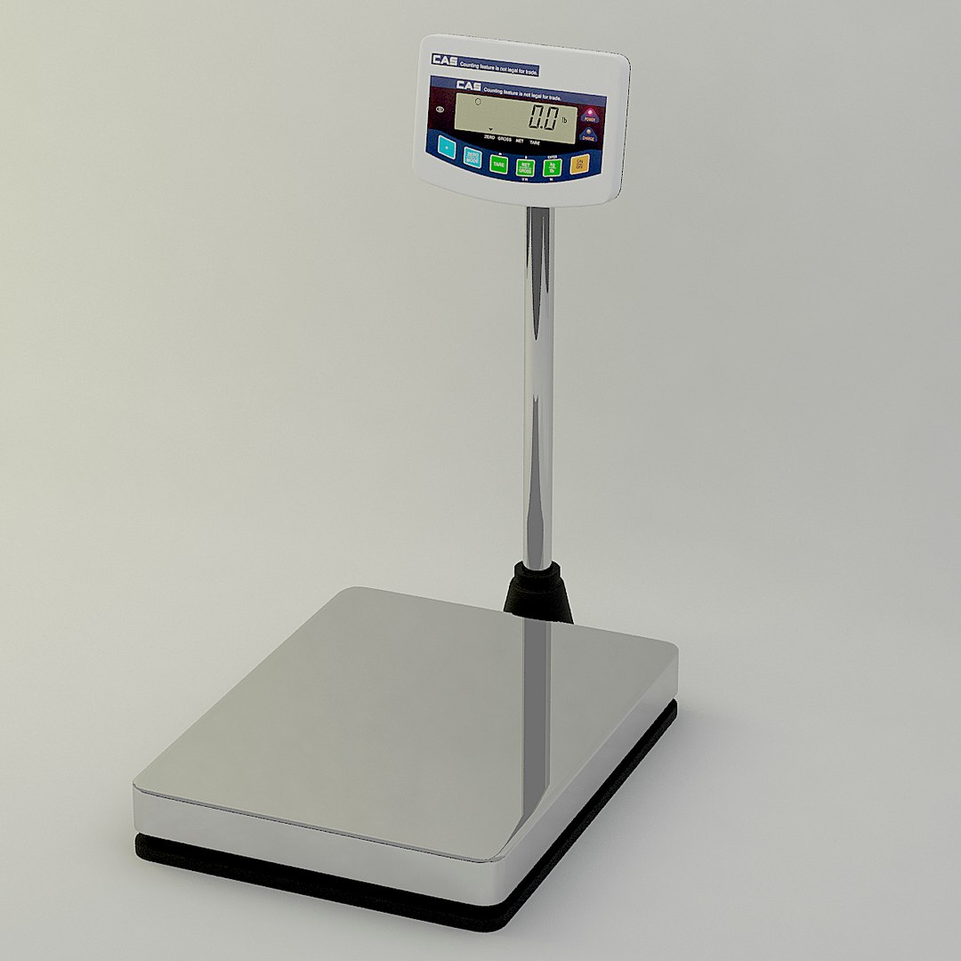 3d Scale Platform Model